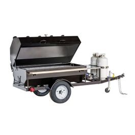 5' Towable Propane Grill | Tents and Events Rentall Fargo-Moorhead